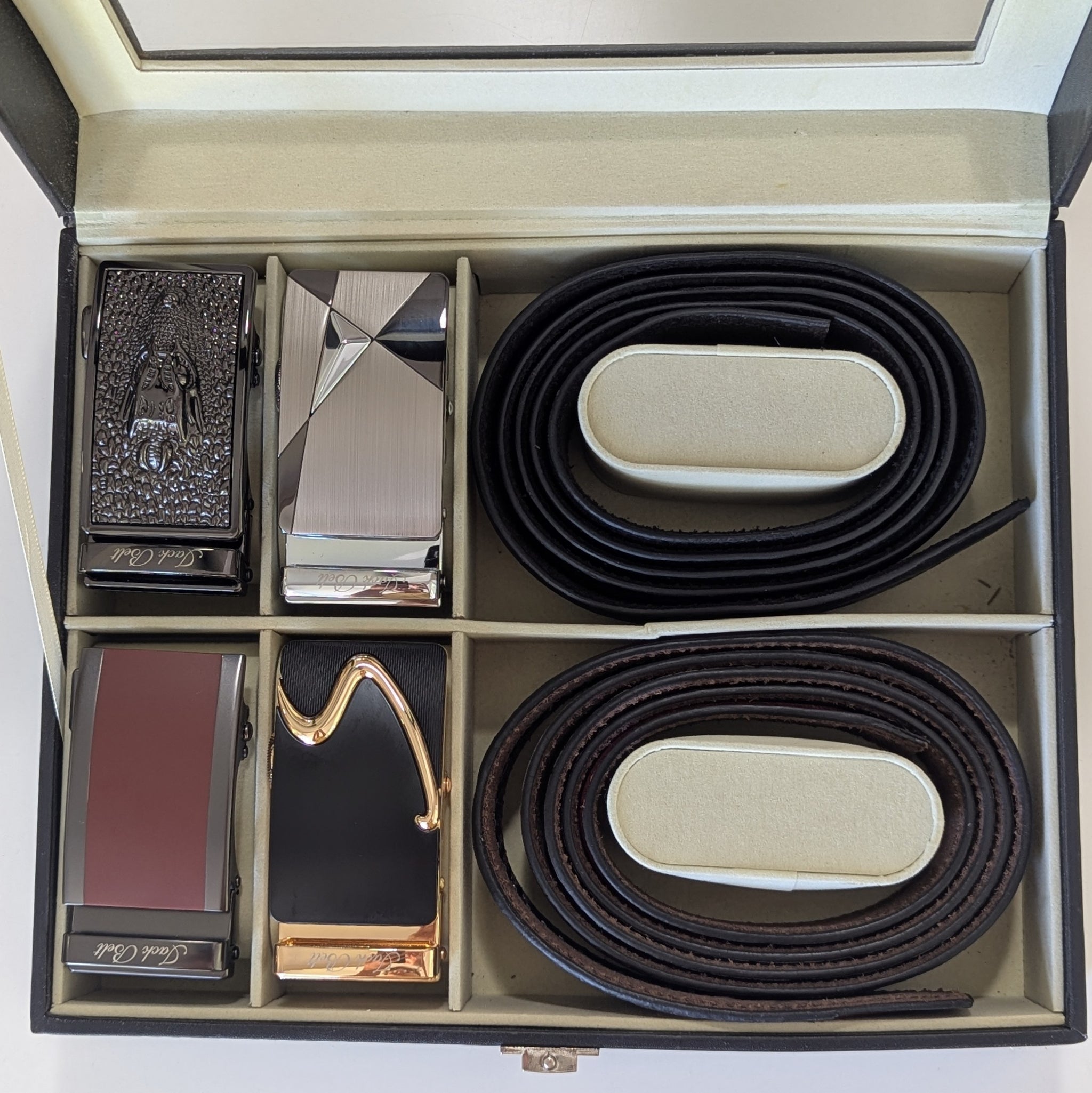 Men's Full Grain Leather Box Set Bundle | Jackoz | Jack Belt®