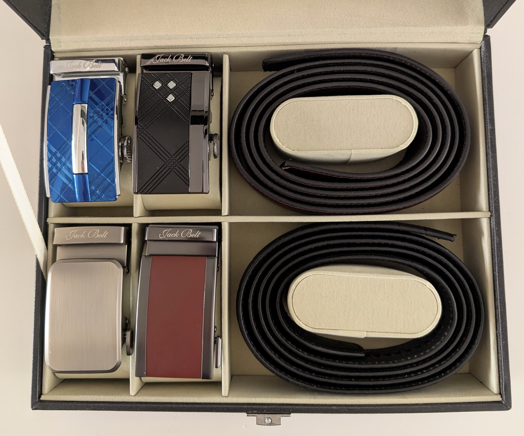 Men's Full Grain Leather Box Set Bundle | Jackoz | Jack Belt®
